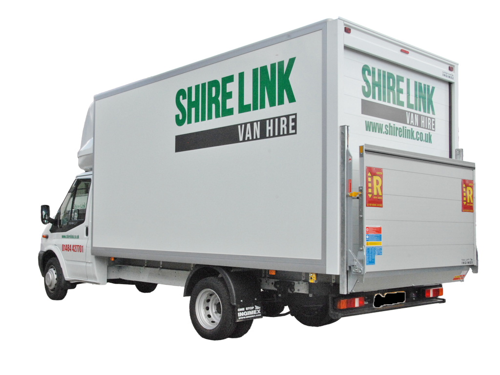 Shire Link Extra Large Luton Van Hire With Tail Lift Including